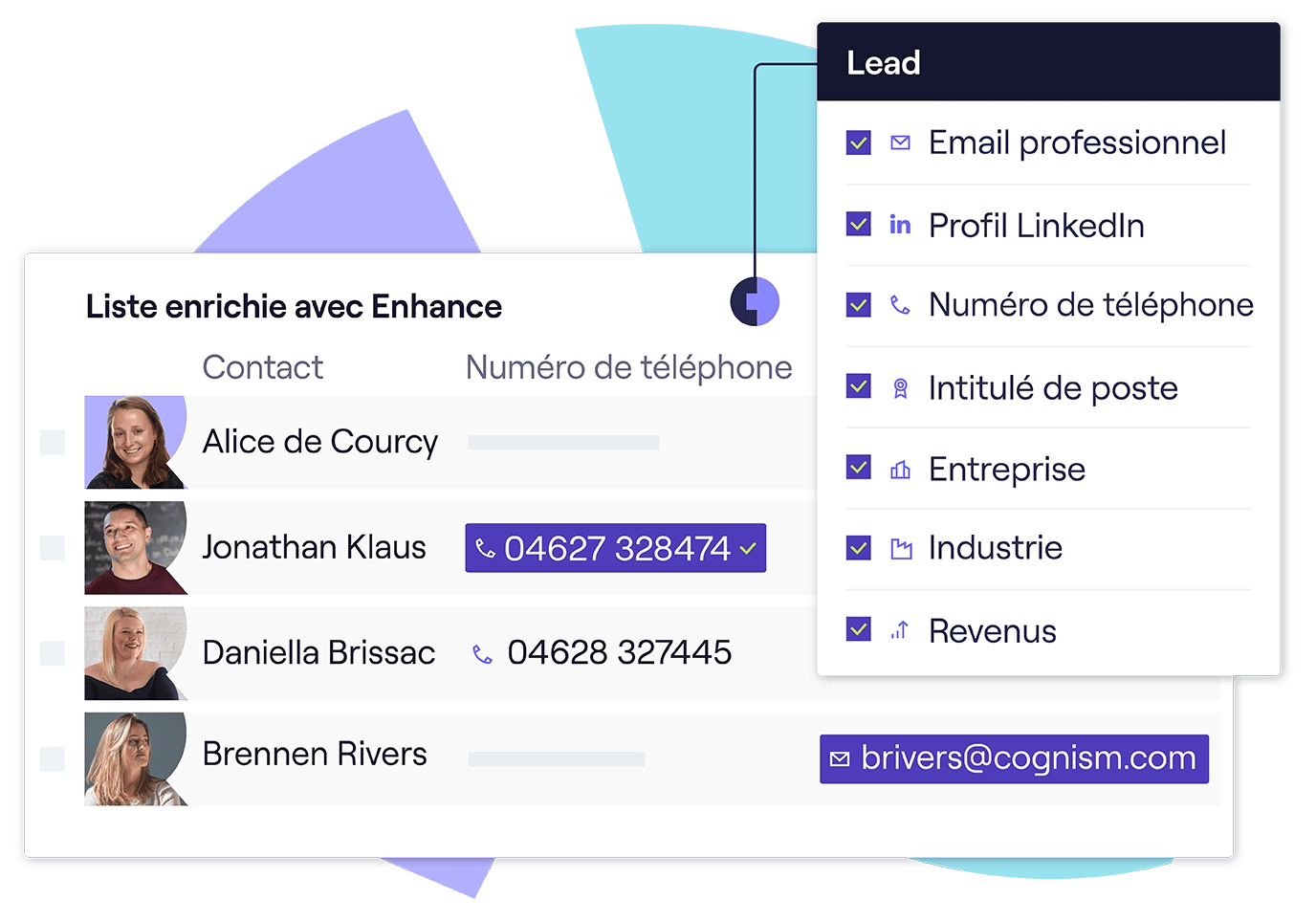 Enrichissez vos données B2B avec Enhance & Enrich | Cognism