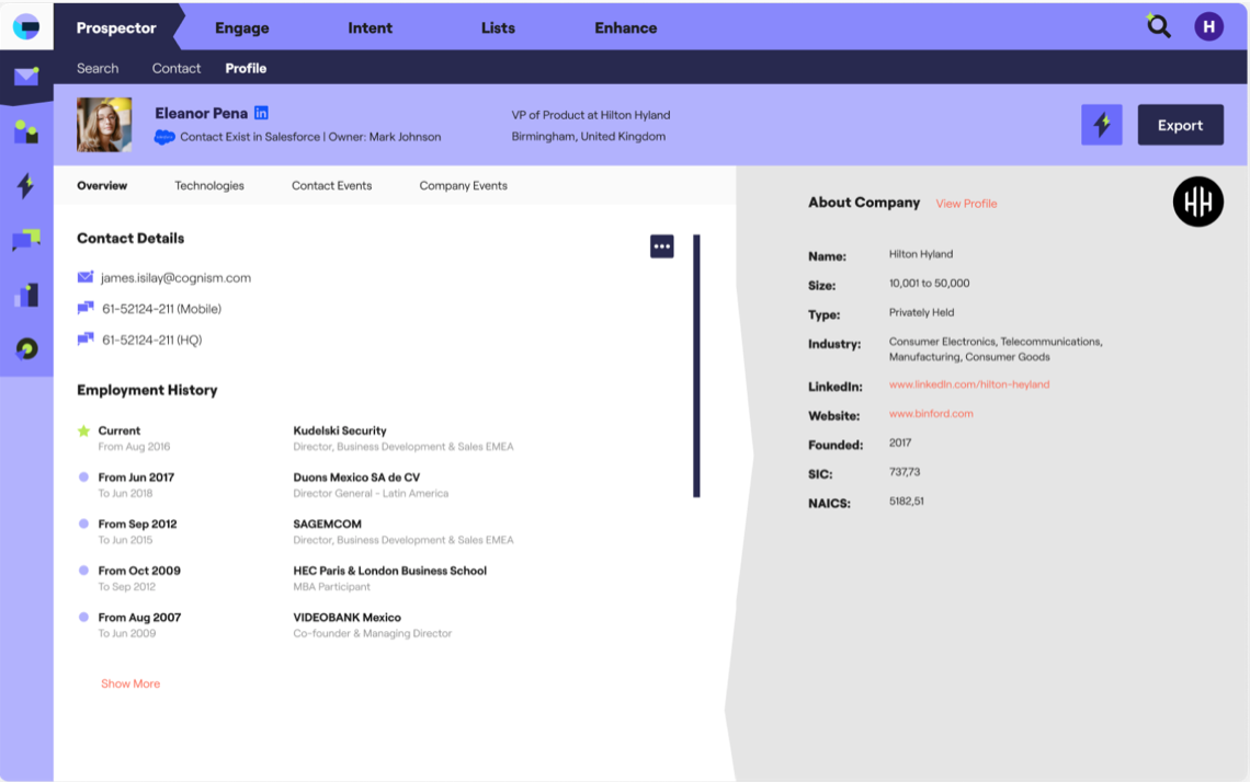 5 Best B2B Contact Database Providers for Sales and Marketing