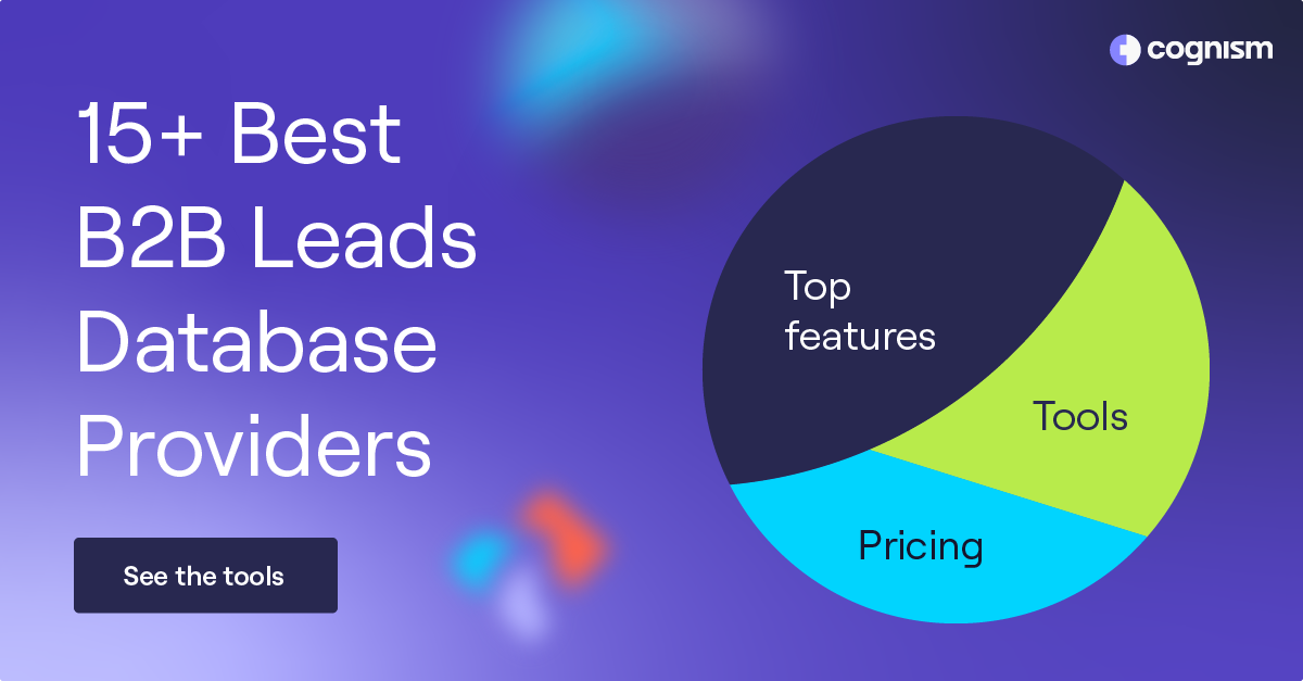 15+ Best B2B Leads Database Providers to Try in 2026