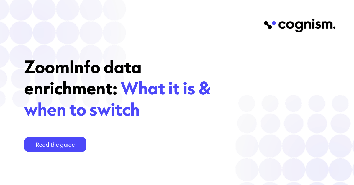 ZoomInfo Data Enrichment: About It & When To Look Elsewhere
