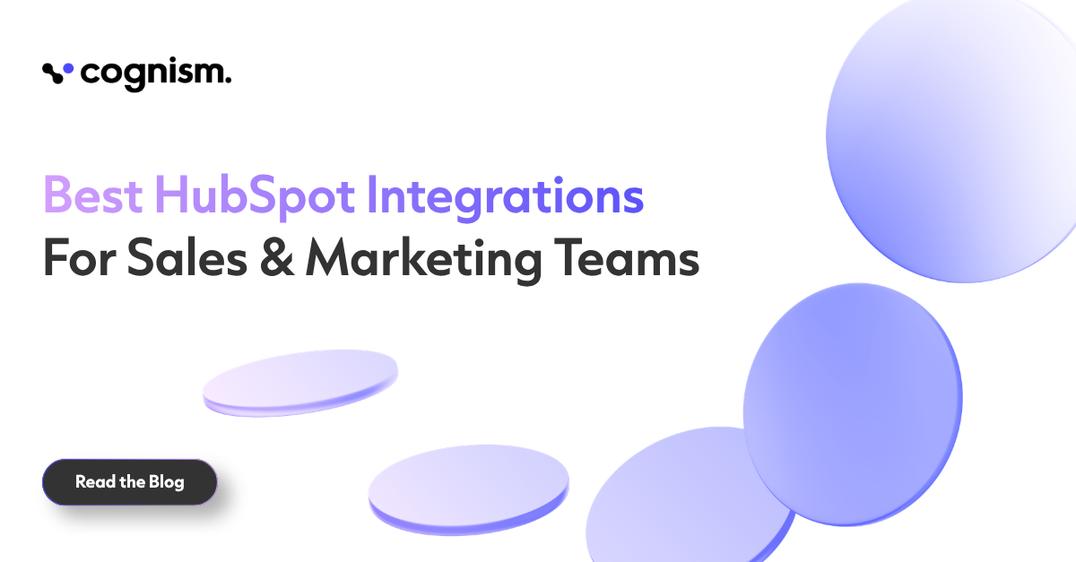 9 Best HubSpot Integrations For Sales & Marketing Teams