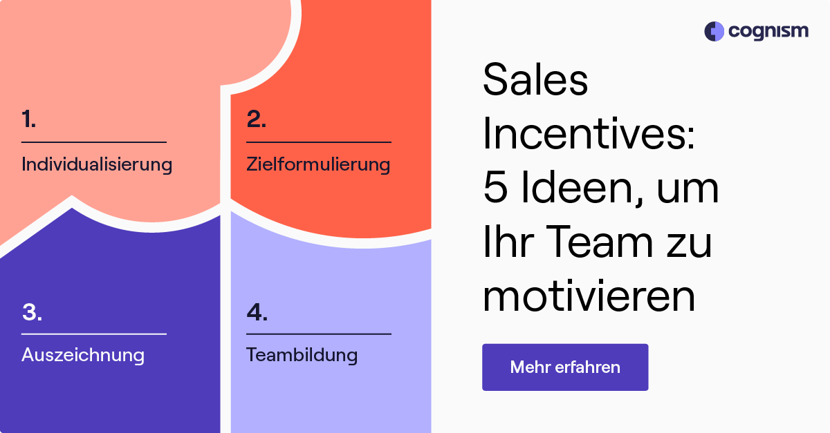 Sales Incentives: 5 Ideen, um Ihr Team zu motivieren