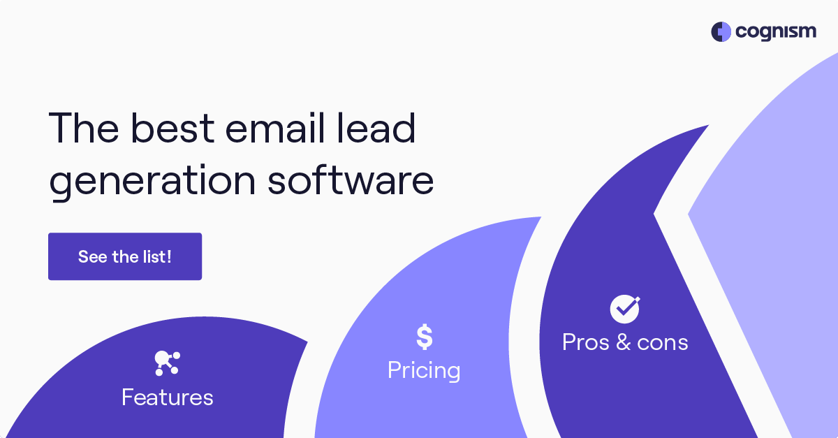 Email Lead Generation Software & Tools: 15 of The Best