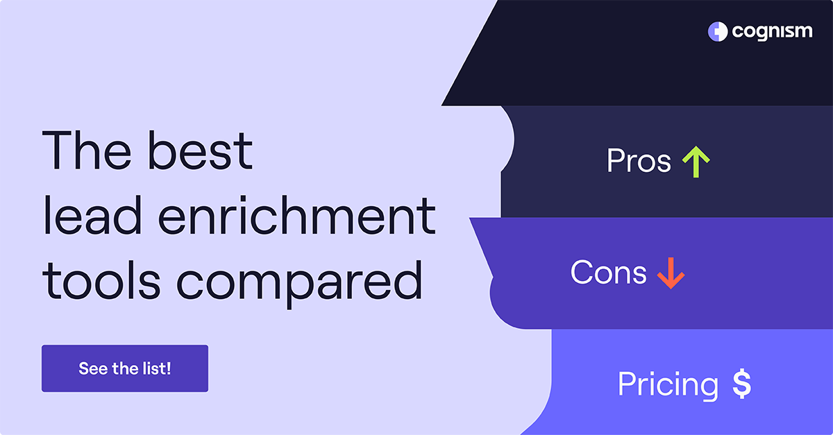 16 Lead Enrichment Tools: List of the Best for 2026