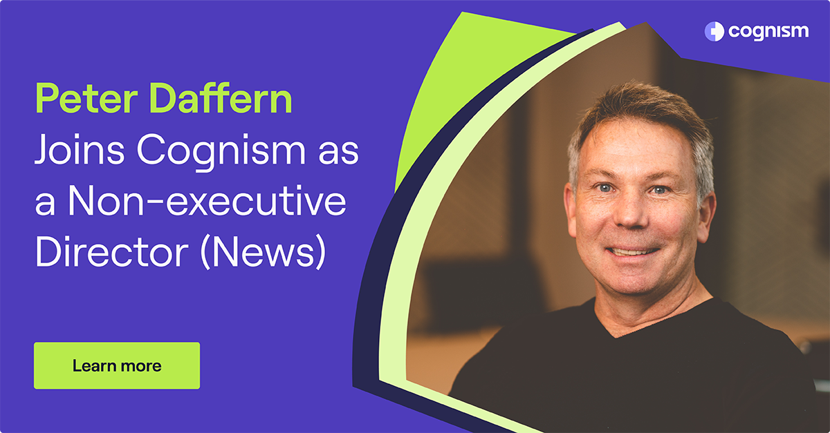 Peter Daffern Joins Cognism as a Non-executive Director
