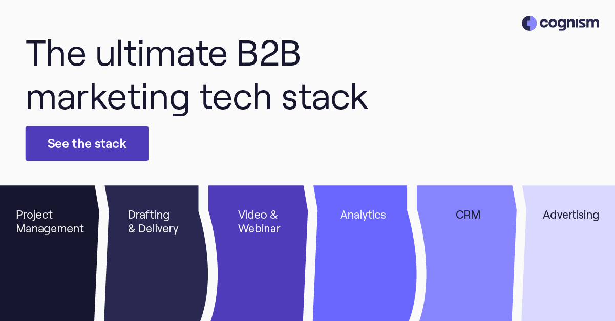 The ultimate B2B marketing tech stack