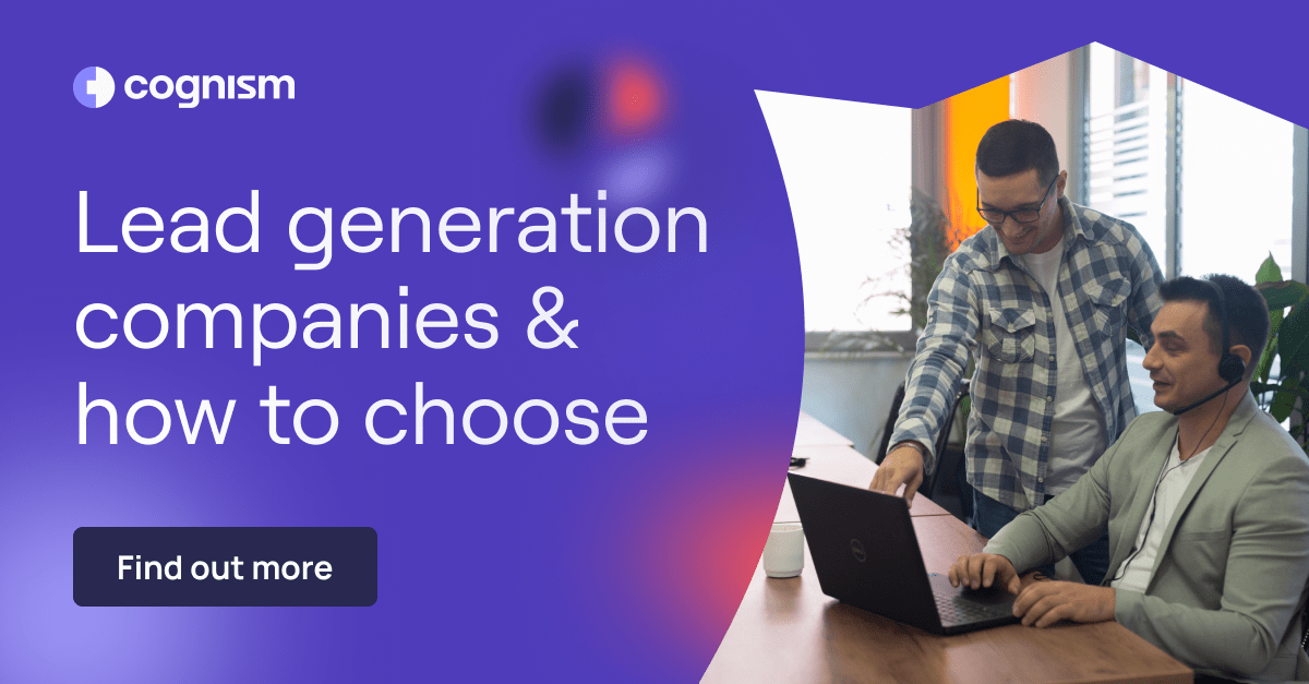 13 Lead Generation Companies & Services [+Selection Guide]