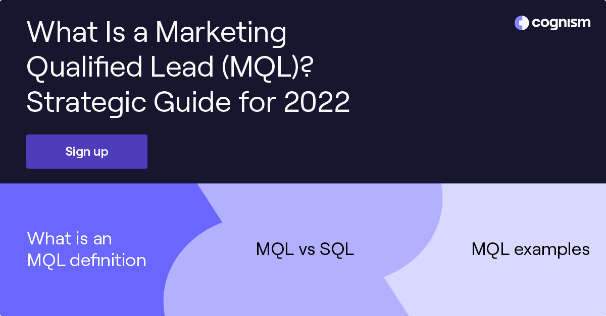 What Is a Marketing Qualified Lead (MQL)? Strategic Guide for 2022