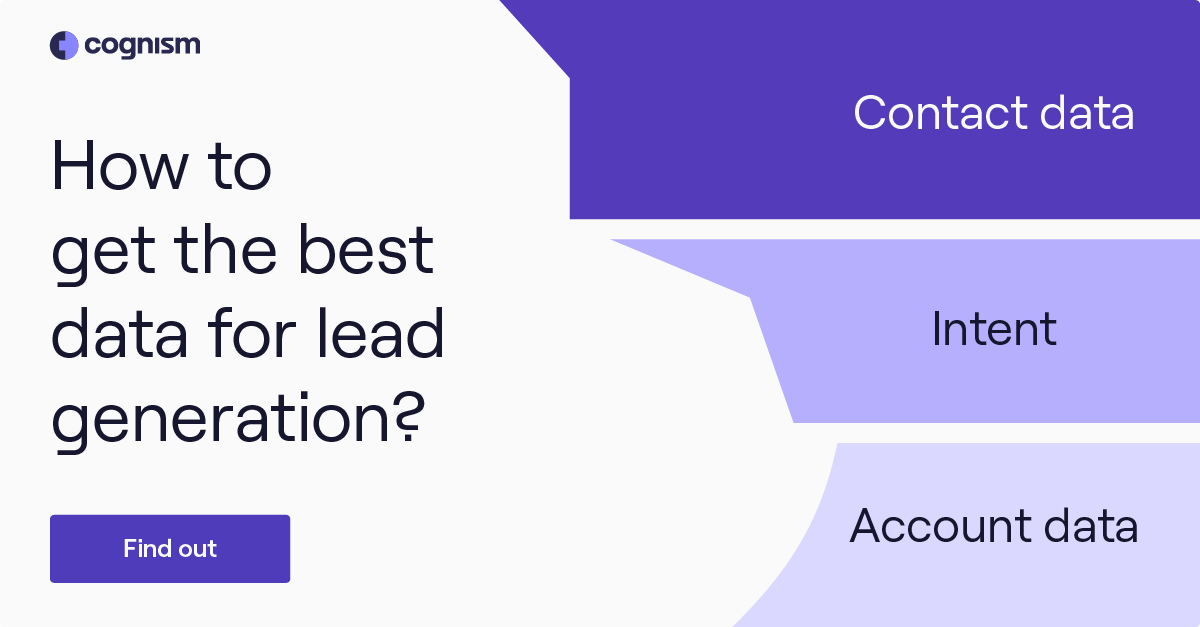Lead Generation Data: Where to Get It From?